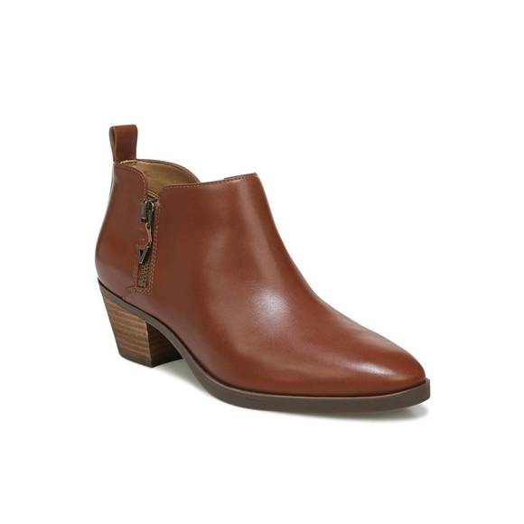 Vionic | Shoes | New Vionic Womens Cecily Ankle Boot Medium In Cognac ...